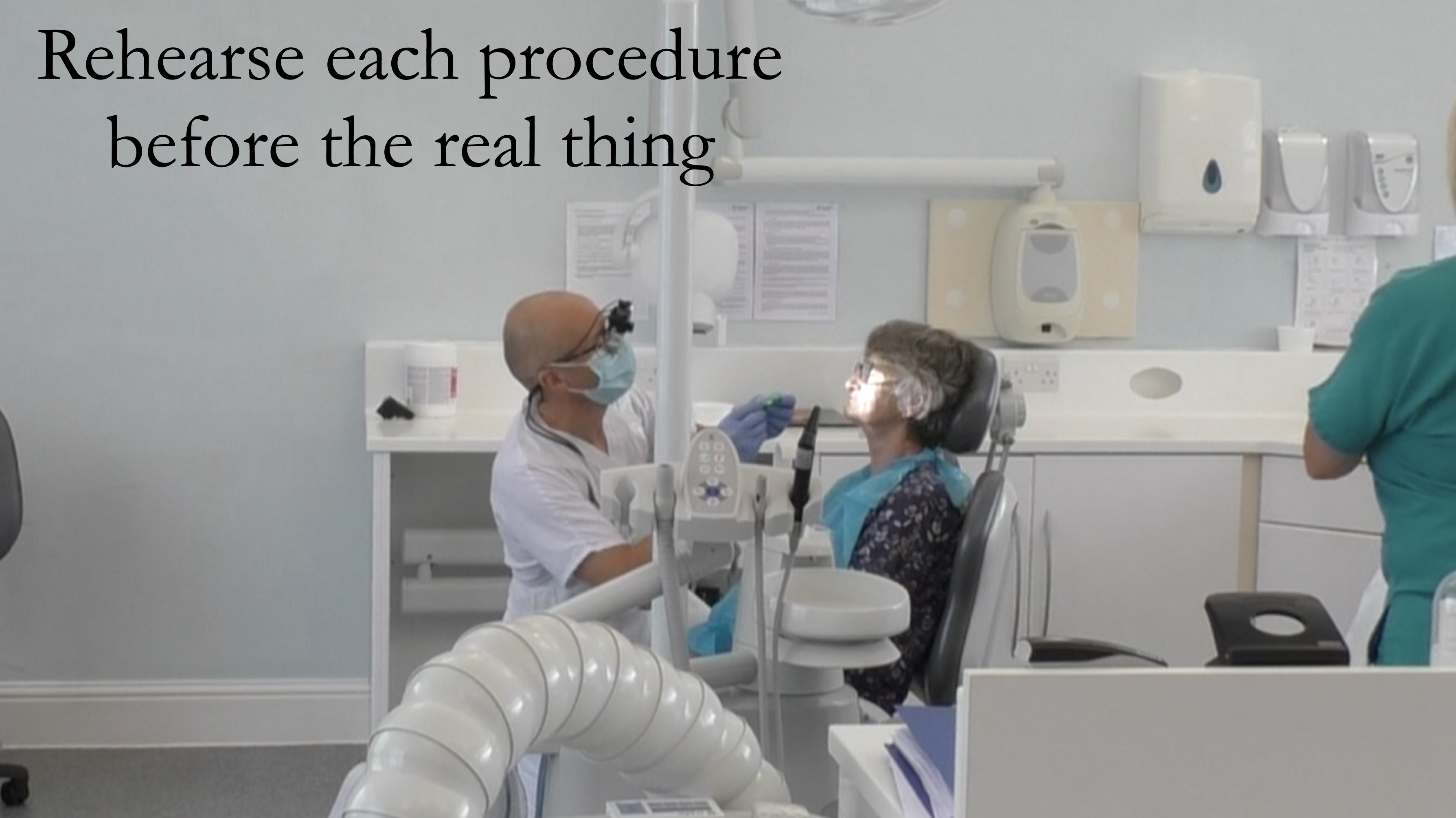 Rehearse everything with the patient | Finlay Sutton - Denture Education