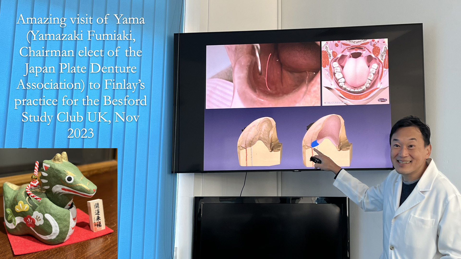 Amazing visit of Yama (Yamazaki Fumiaki, Chairman elect of the Japan ...